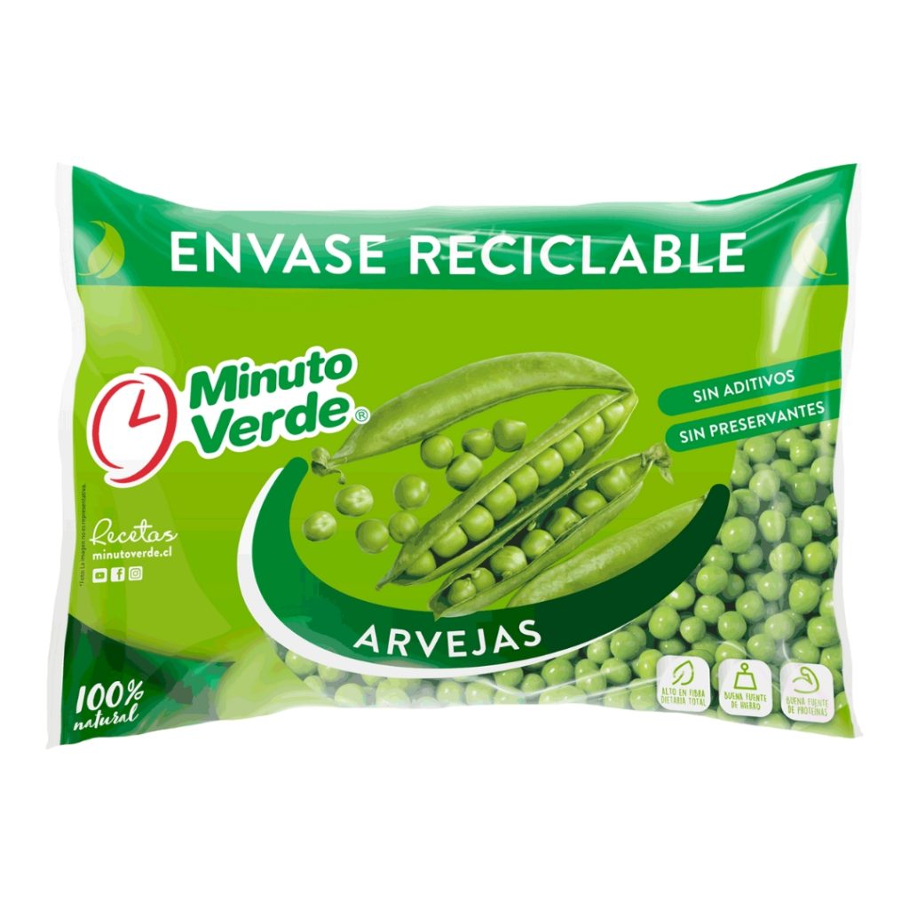Arvejas Minuto Verde 500 g - Mar Austral