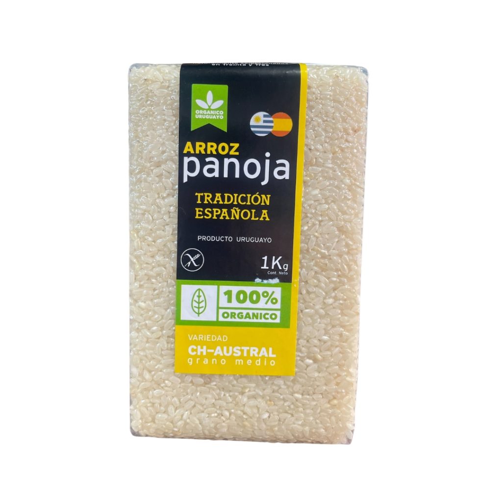 Arroz Panoja Para Paella Orgánico 1 kg - Mar Austral